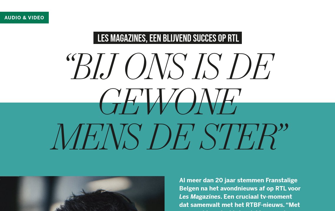 RTL – Les Magazines - DPG Media jaarverslag 2024